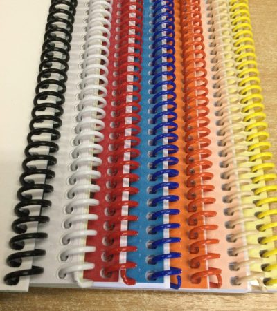 Ways to Bind Documents - coil wire comb & perfect bound booklets