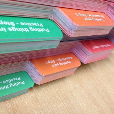 Tabbed Bespoke Binder Dividers & Encapsulated Ring Binders